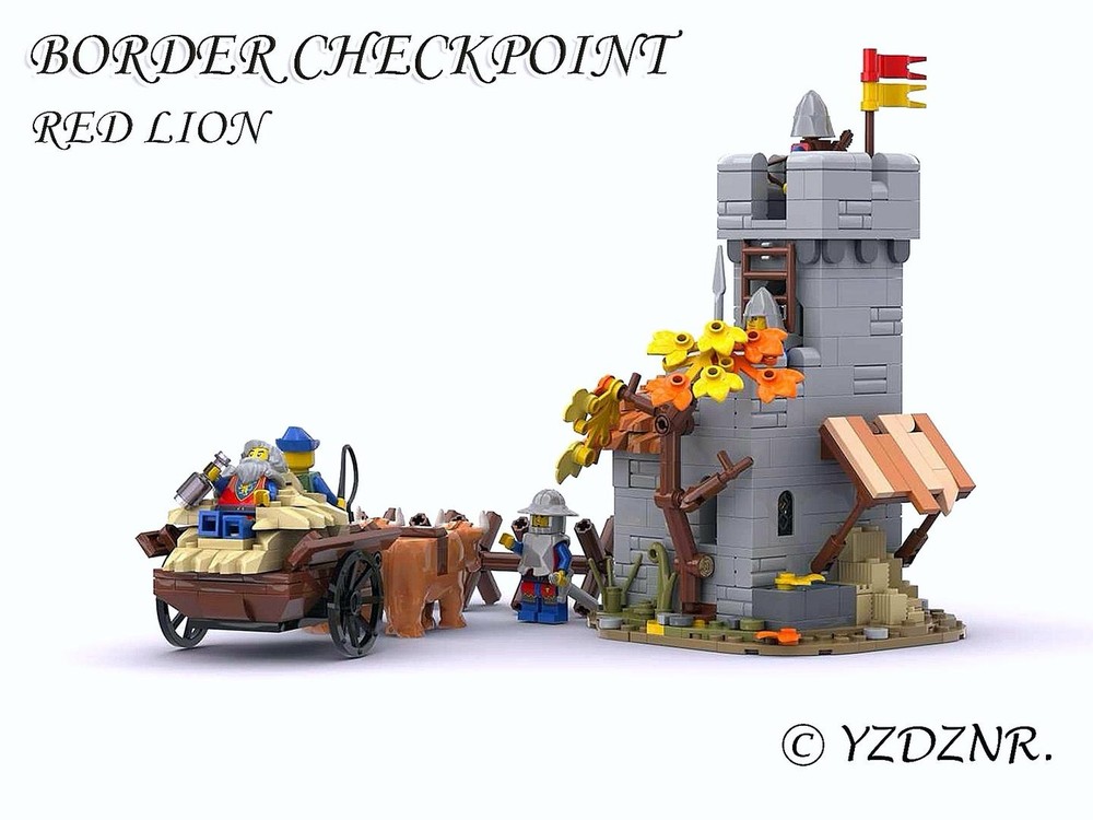 LEGO MOC-221207 Lion Knight Border Checkpoint by yascr2024 ...