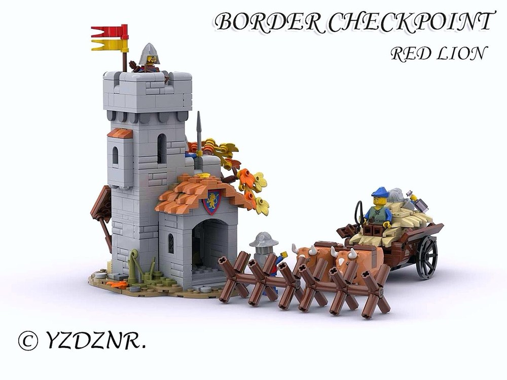 LEGO MOC-221207 Lion Knight Border Checkpoint by yascr2024 ...