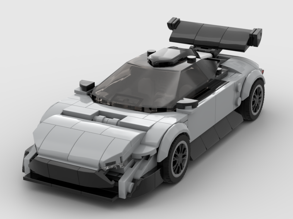 LEGO MOC LEGO® MOC - Race car - Supercar one (2025) v 1.1 by christrax ...