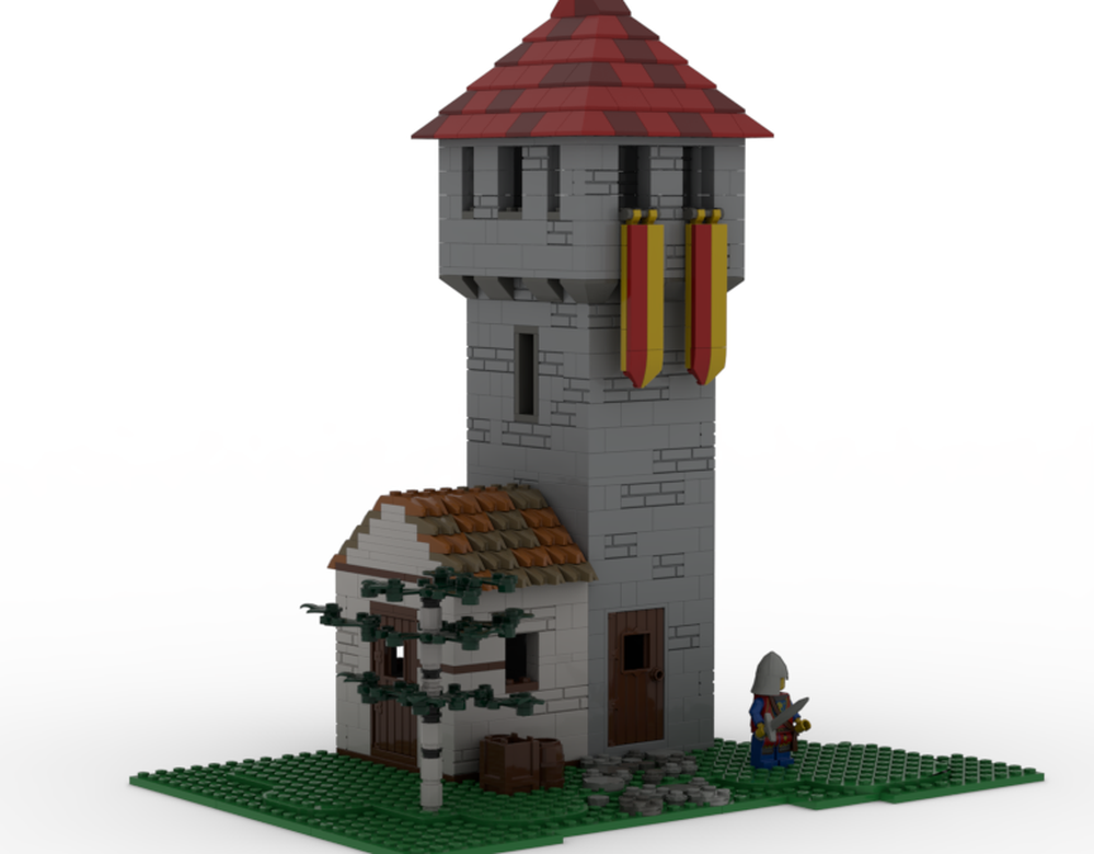 LEGO MOC Tower by xAntos2679 | Rebrickable - Build with LEGO