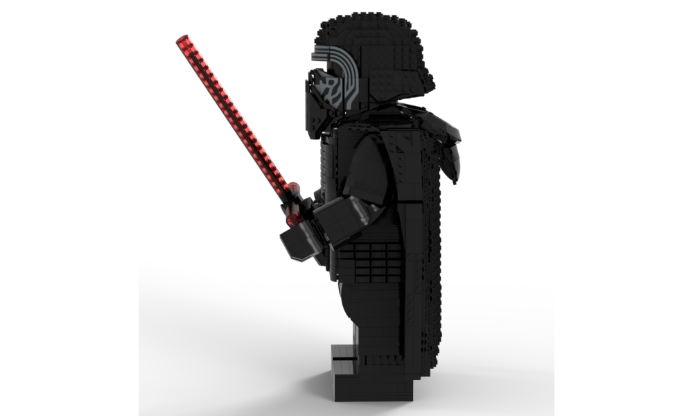 LEGO MOC Kylo Ren megafigure (fits official Lego helmet) by Albo.Lego ...