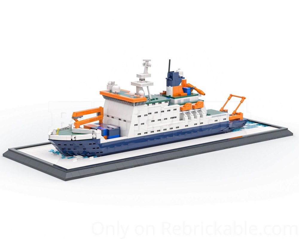 LEGO MOC RV Polarstern - Ice Going Multipurpose Research Vessel - Polar ...