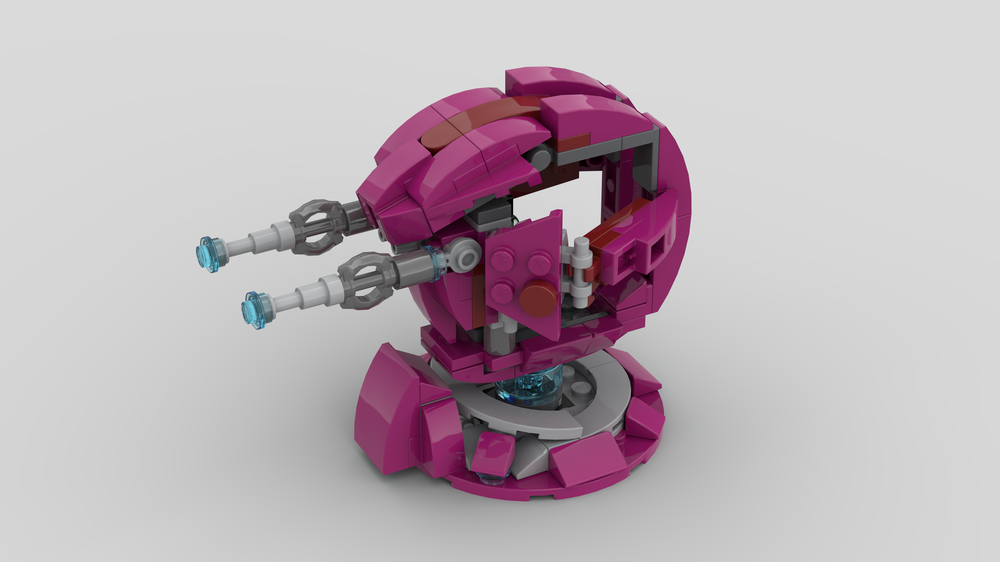 LEGO MOC Halo Shade Turret by Marshmellowshyguy | Rebrickable - Build ...