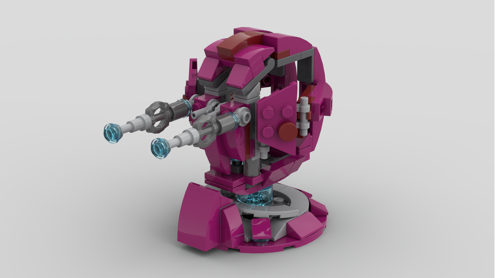 LEGO MOC Halo Shade Turret by Marshmellowshyguy | Rebrickable - Build ...