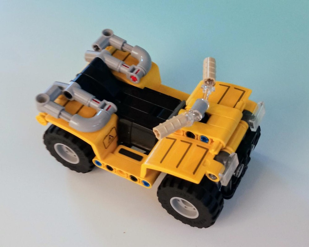 LEGO MOC ATV by BrickHomer | Rebrickable - Build with LEGO