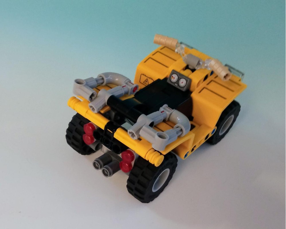 LEGO MOC ATV by BrickHomer | Rebrickable - Build with LEGO