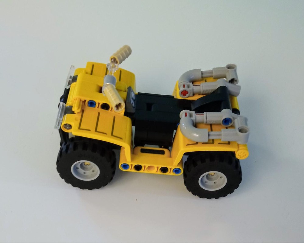 LEGO MOC ATV by BrickHomer | Rebrickable - Build with LEGO
