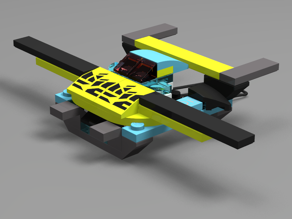 LEGO MOC small space plane by YuEL_LEGO | Rebrickable - Build with LEGO