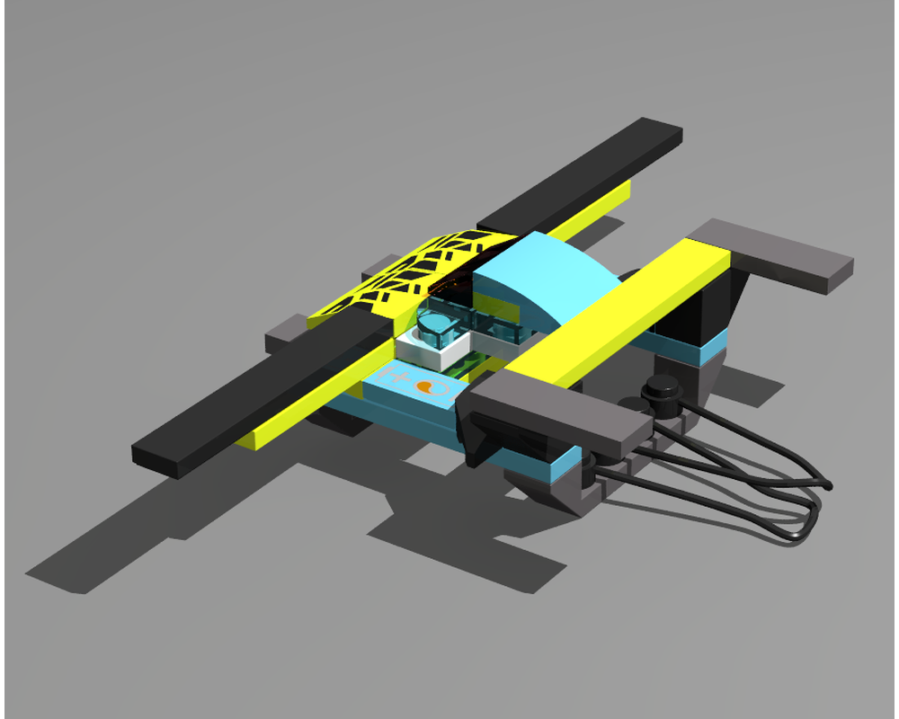 LEGO MOC small space plane by YuEL_LEGO | Rebrickable - Build with LEGO