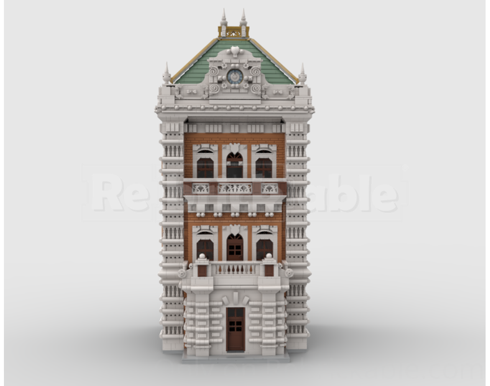 LEGO MOC Palace Library by AlessandroMaffioli | Rebrickable - Build ...