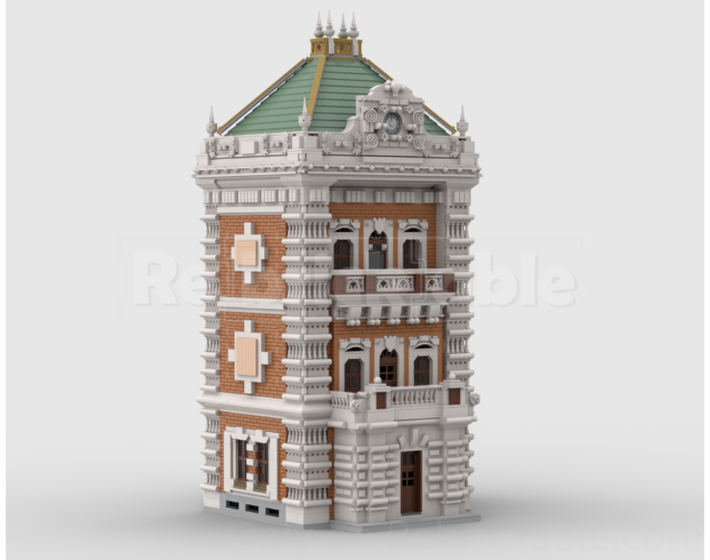 LEGO MOC Palace Library by AlessandroMaffioli | Rebrickable - Build ...