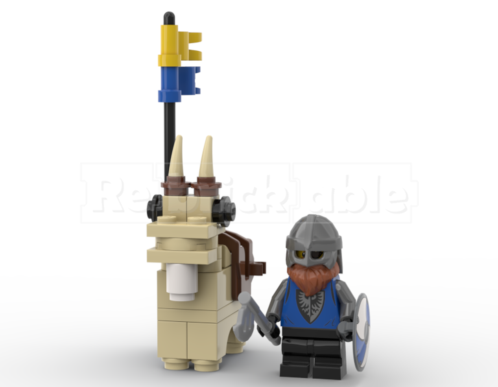 LEGO MOC Dwarven Battle Goat - Stonehorn Class by King Arthur ...