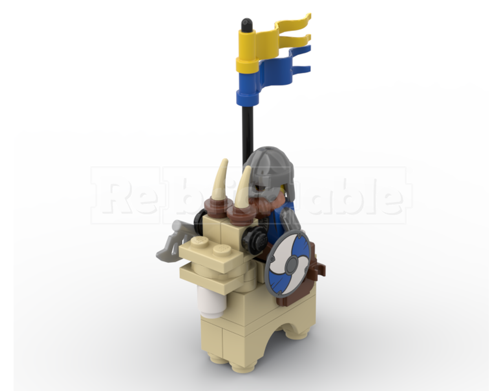 LEGO MOC Dwarven Battle Goat - Stonehorn Class by King Arthur ...