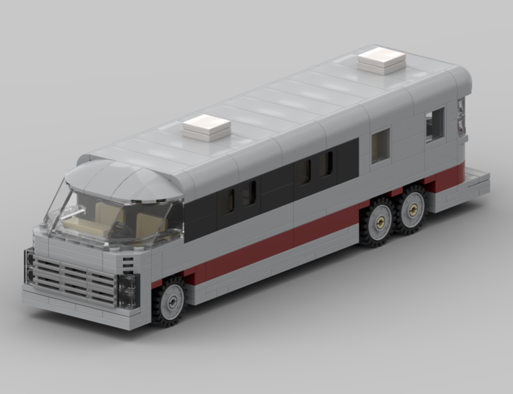 LEGO MOC Airstream 350LE by wonderbrickz | Rebrickable - Build with LEGO