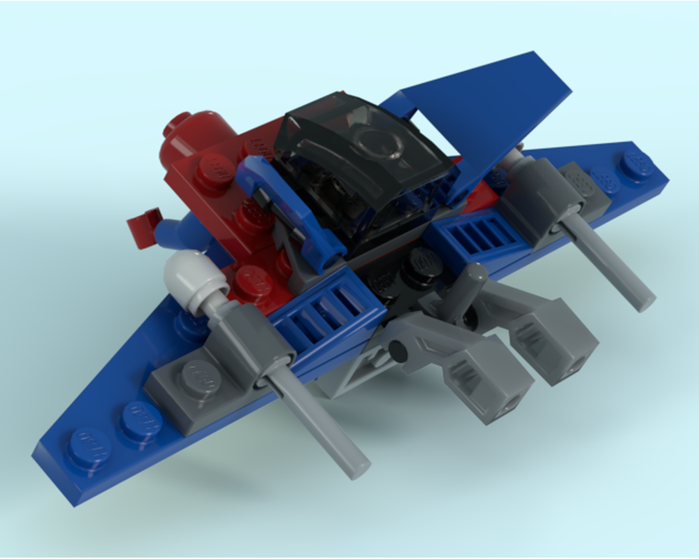 LEGO MOC Spider-man Jetpack by Littlehof5 | Rebrickable - Build with LEGO