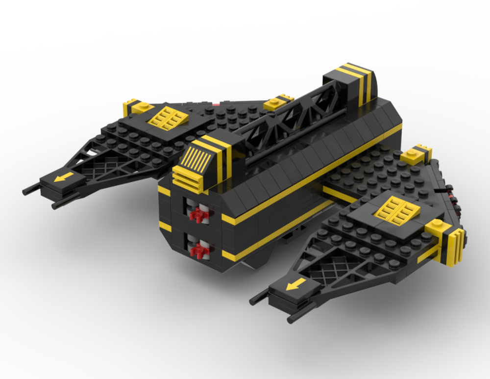 LEGO MOC Blacktron Raven Claw RIP by gigau | Rebrickable - Build with LEGO