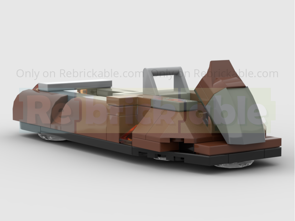 LEGO MOC Baktoid Droid Utility Carts by mattysbrix | Rebrickable ...