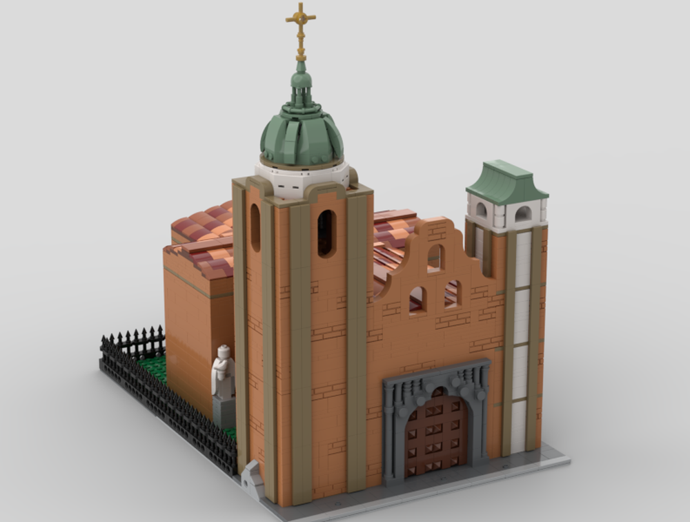LEGO MOC San Philip Neri Catholic Church by 13LemonLego | Rebrickable ...