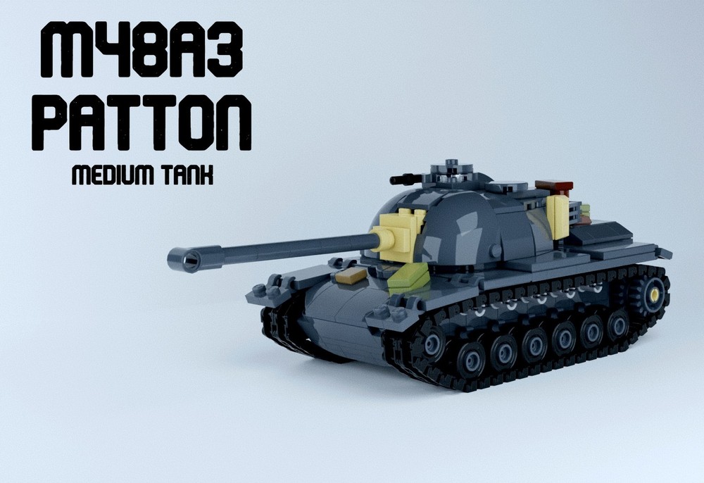 LEGO MOC M48A3 PATTON by sivjix | Rebrickable - Build with LEGO