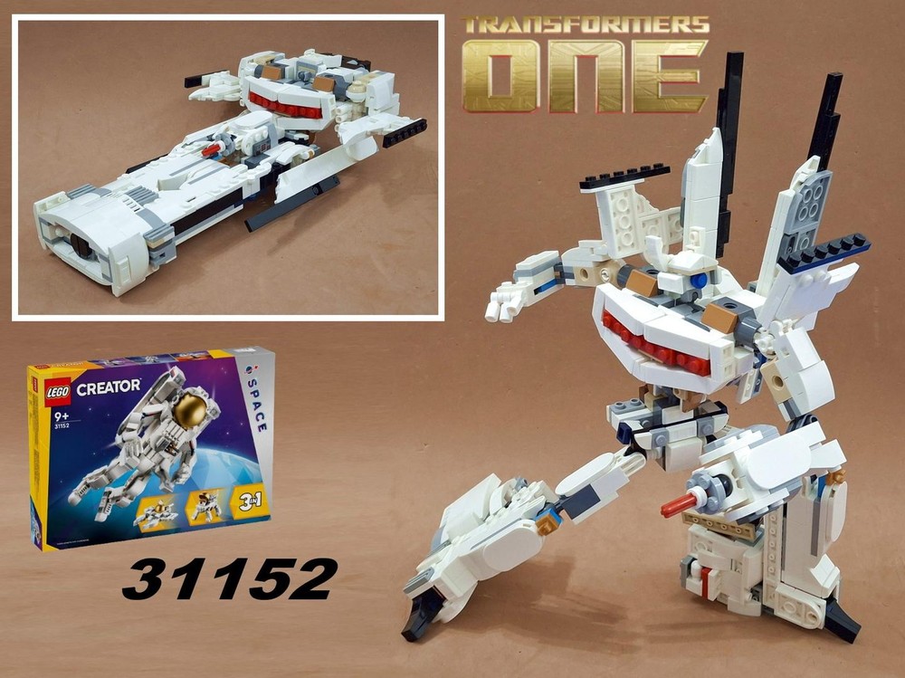 LEGO MOC Shockwave (Transformers One) using LEGO set 31152 by ...