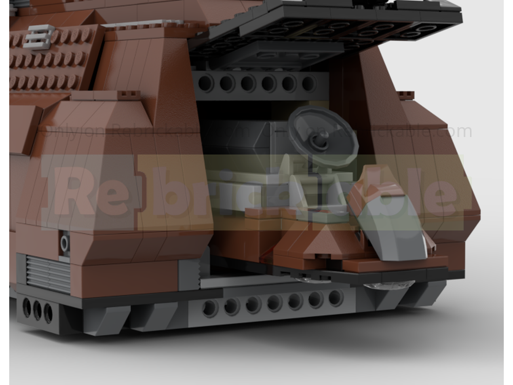 LEGO MOC Trade Federation MTT by mattysbrix | Rebrickable - Build with LEGO