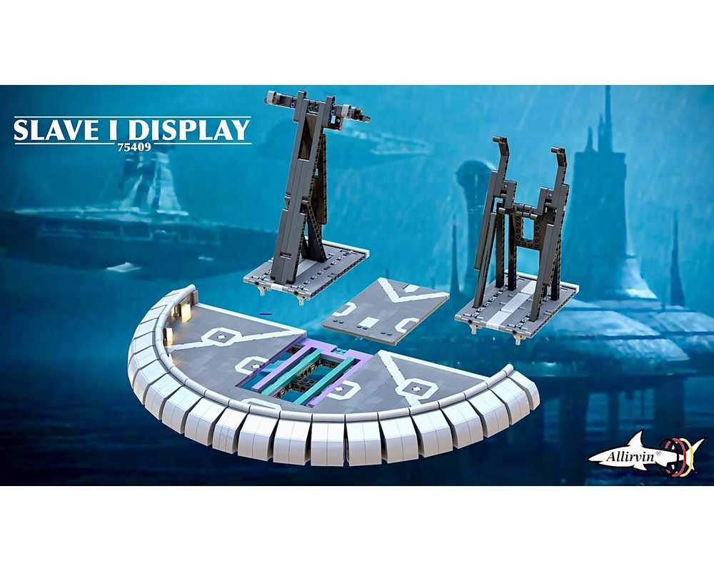 LEGO MOC-221283 Slave 1 Display Stand [75409] [75060] by ...