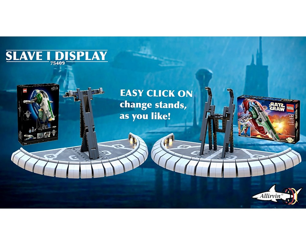 LEGO MOC-221283 Slave 1 Display Stand [75409] [75060] by ...