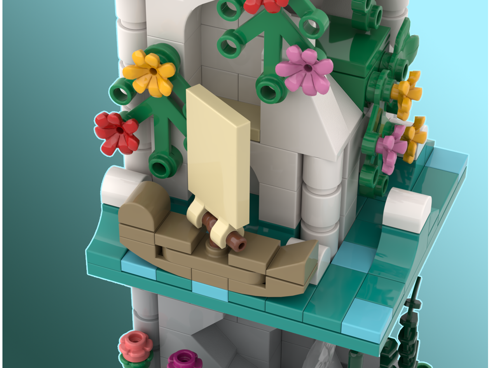 LEGO MOC Mini Sunken Tower by AntOrman | Rebrickable - Build with LEGO