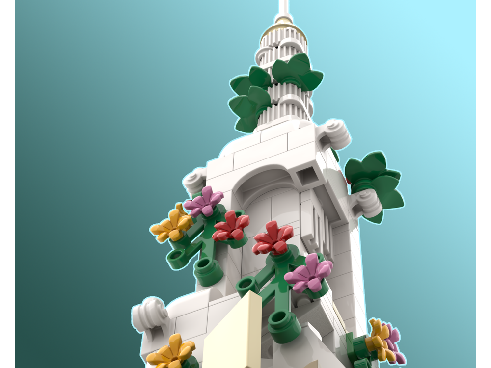 LEGO MOC Mini Sunken Tower by AntOrman | Rebrickable - Build with LEGO
