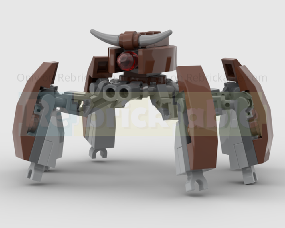 LEGO MOC Crab Droid by mattysbrix | Rebrickable - Build with LEGO