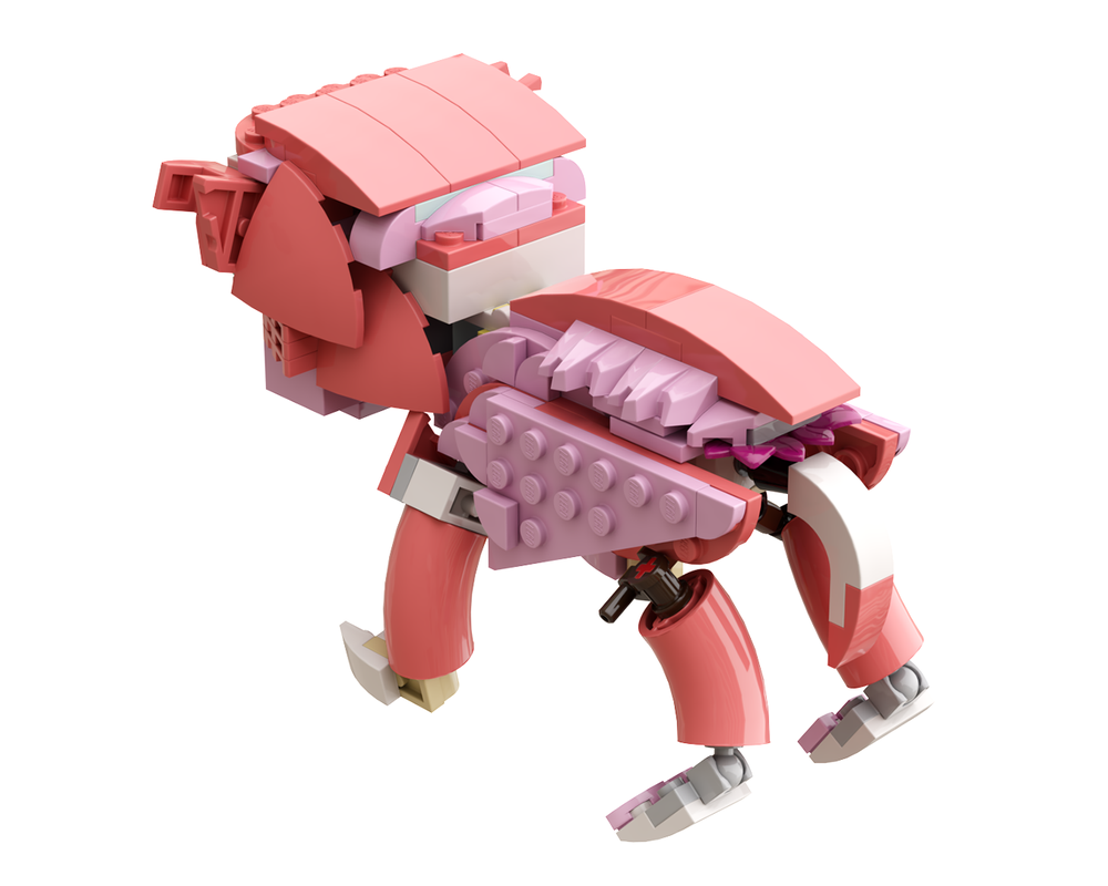 LEGO MOC 31170-Silly pink sheep in A Mc Movie(Alternate) by zxmaomao ...