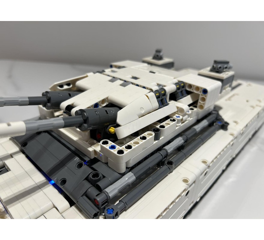 LEGO MOC Landkreuzer P.1000 Ratte - LEGO Technic 42100 Liebherr R 9800 ...