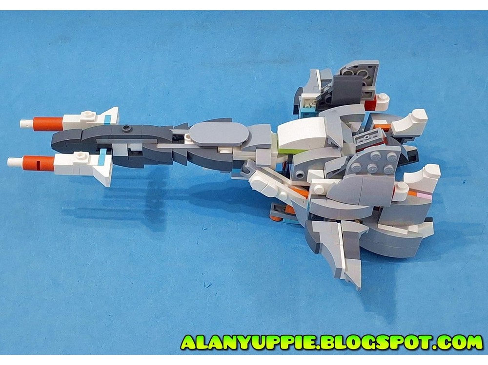 LEGO MOC Transformer Cybertronian Jet / Brainstorm using using LEGO ...