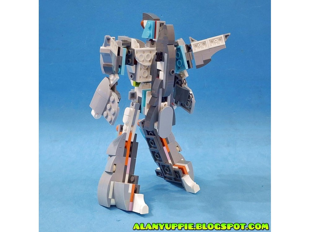 LEGO MOC Transformer Cybertronian Jet / Brainstorm using using LEGO ...
