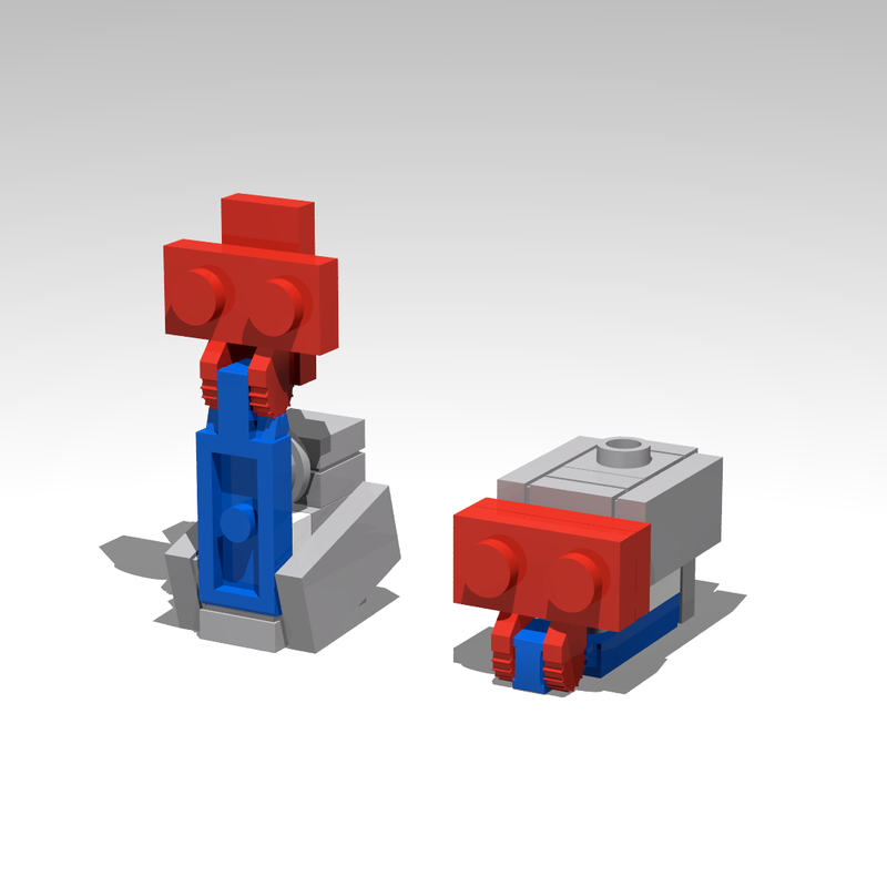 LEGO MOC ARS-1: Red-Blue RoboTruck (TRANSFORMS) by mox.mocs ...