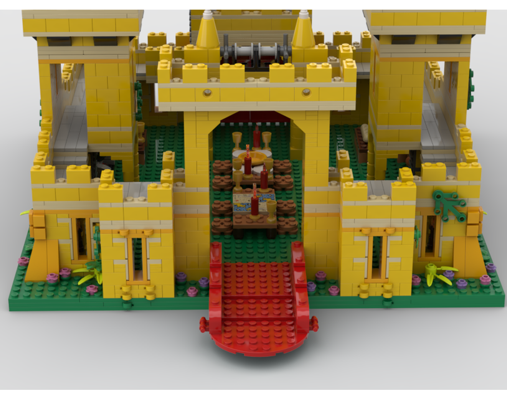 LEGO MOC-221322 Castle Deluxe 1979 Yellow Castle by TommyProductionsInc ...