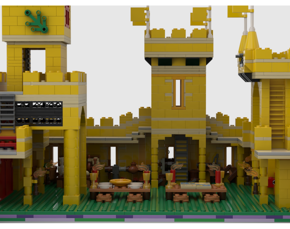 LEGO MOC-221322 Castle Deluxe 1979 Yellow Castle by TommyProductionsInc ...