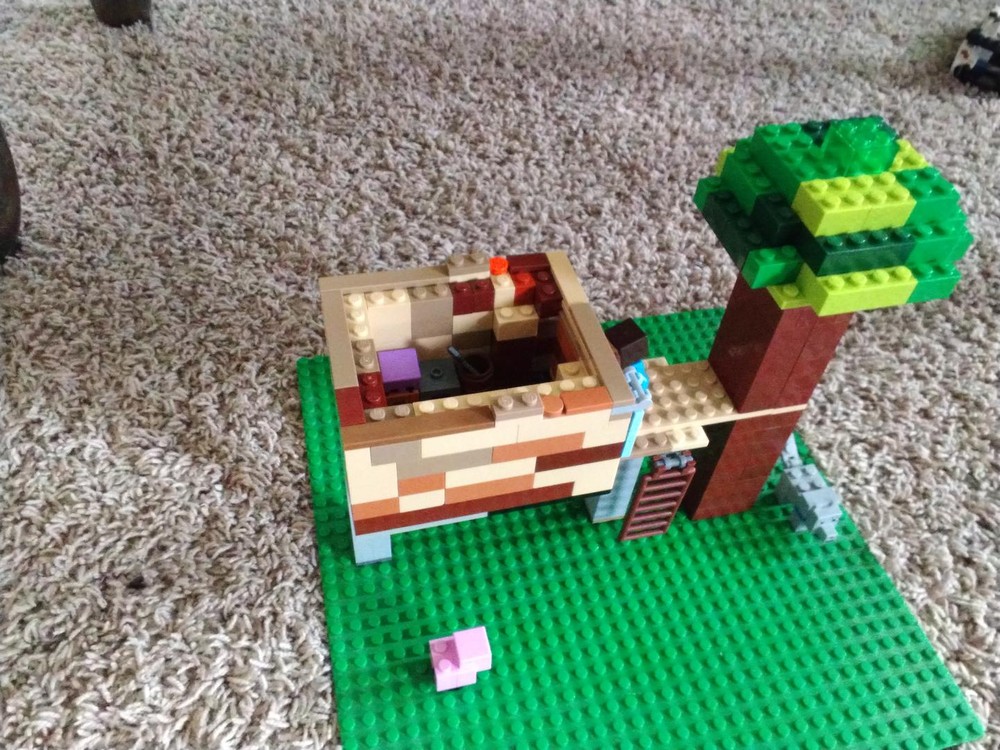 LEGO MOC Jungle treehouse by Builds with brick | Rebrickable - Build ...