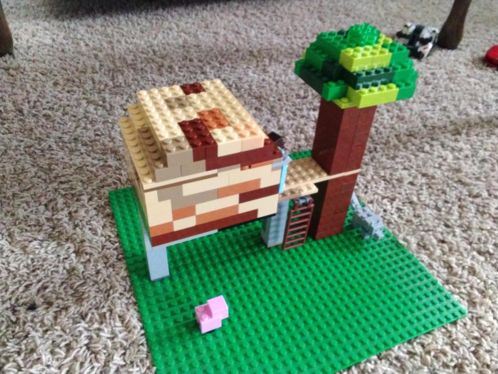 LEGO MOC Jungle treehouse by Builds with brick | Rebrickable - Build ...