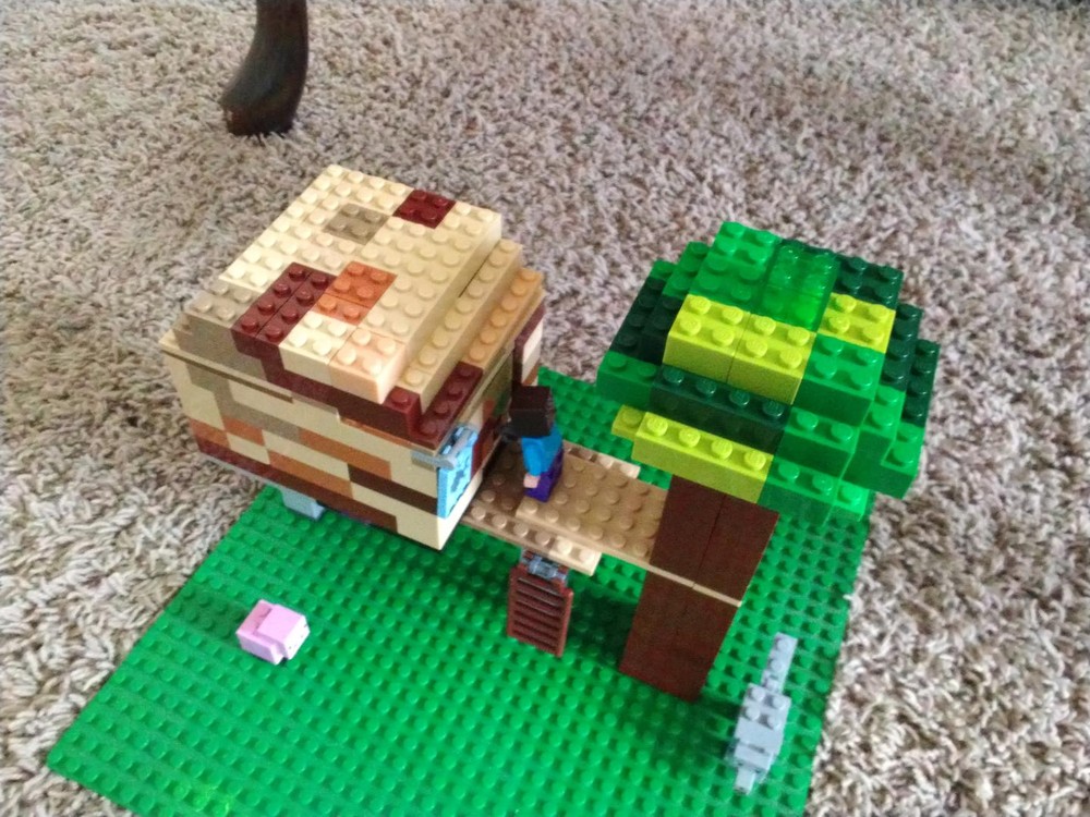 LEGO MOC Jungle treehouse by Builds with brick | Rebrickable - Build ...