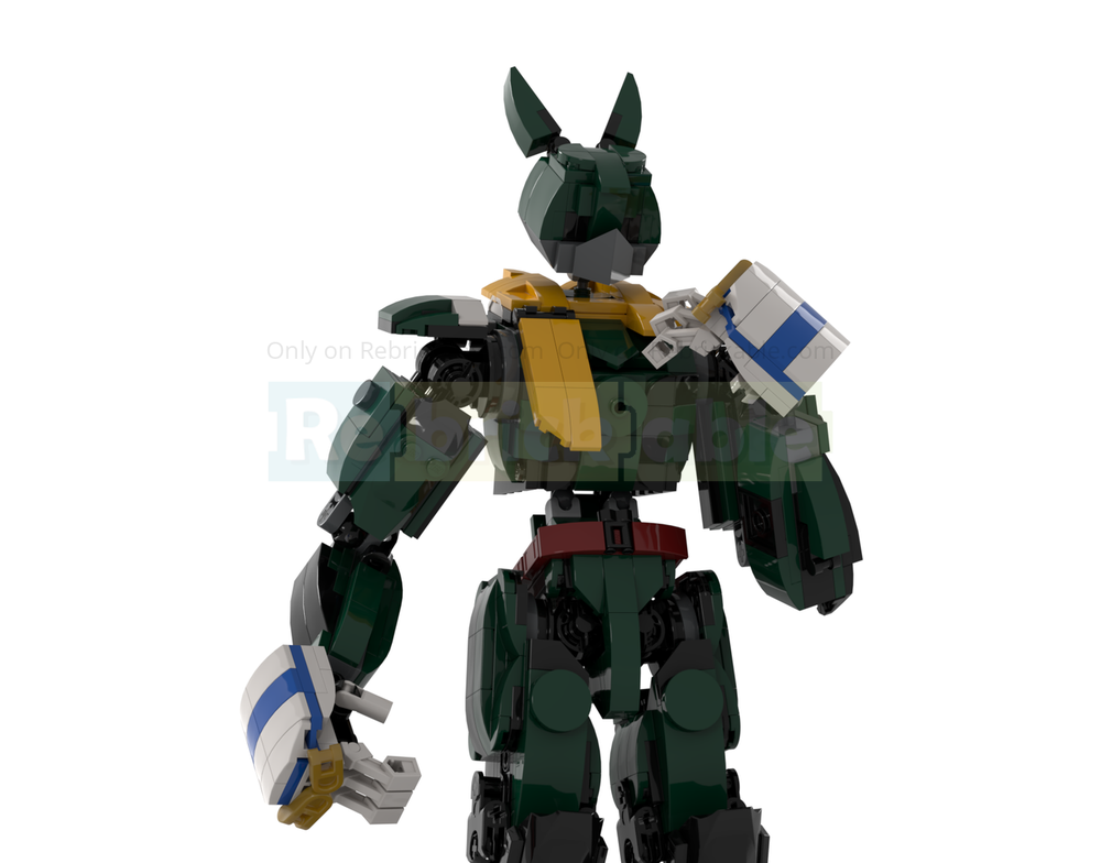 LEGO MOC-221333 Izuku Midoriya Mech (MHA) by Panda200407 | Rebrickable ...