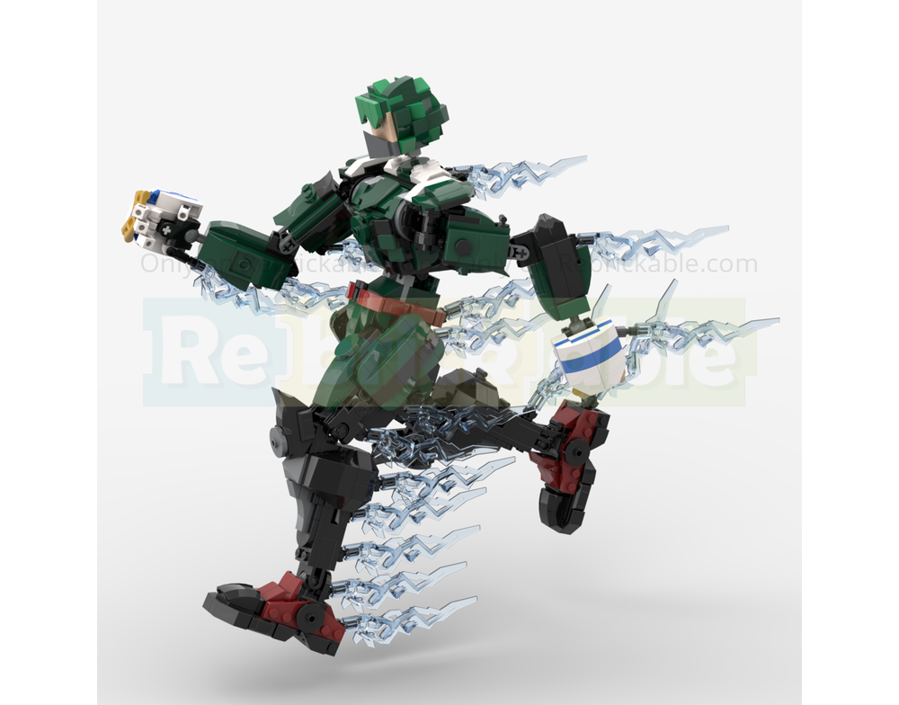 LEGO MOC Izuku Midoriya Mech (MHA) by Panda200407 | Rebrickable - Build ...