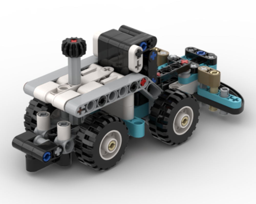 LEGO MOC 42133 alt. build: Tractor by Totte77 | Rebrickable - Build ...