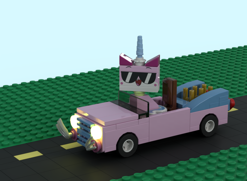 LEGO MOC-221355 Unikitty's Cruiser by Littlehof5 | Rebrickable - Build ...