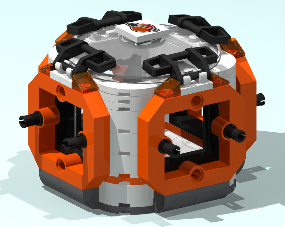 LEGO MOC Modular intersection for the LEGO Space series 2024-2025 by ...