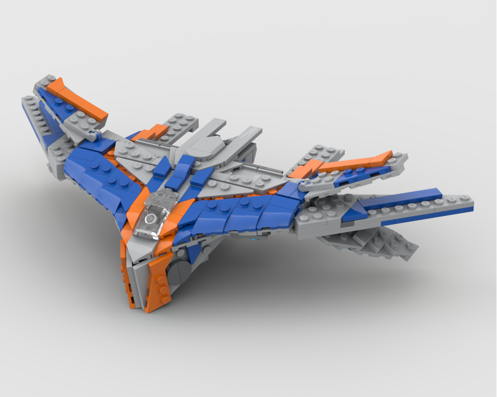 LEGO MOC Midi Scale Marvel Guardians of the Galaxy Milano by YanniciusIII | Rebrickable - Build ...