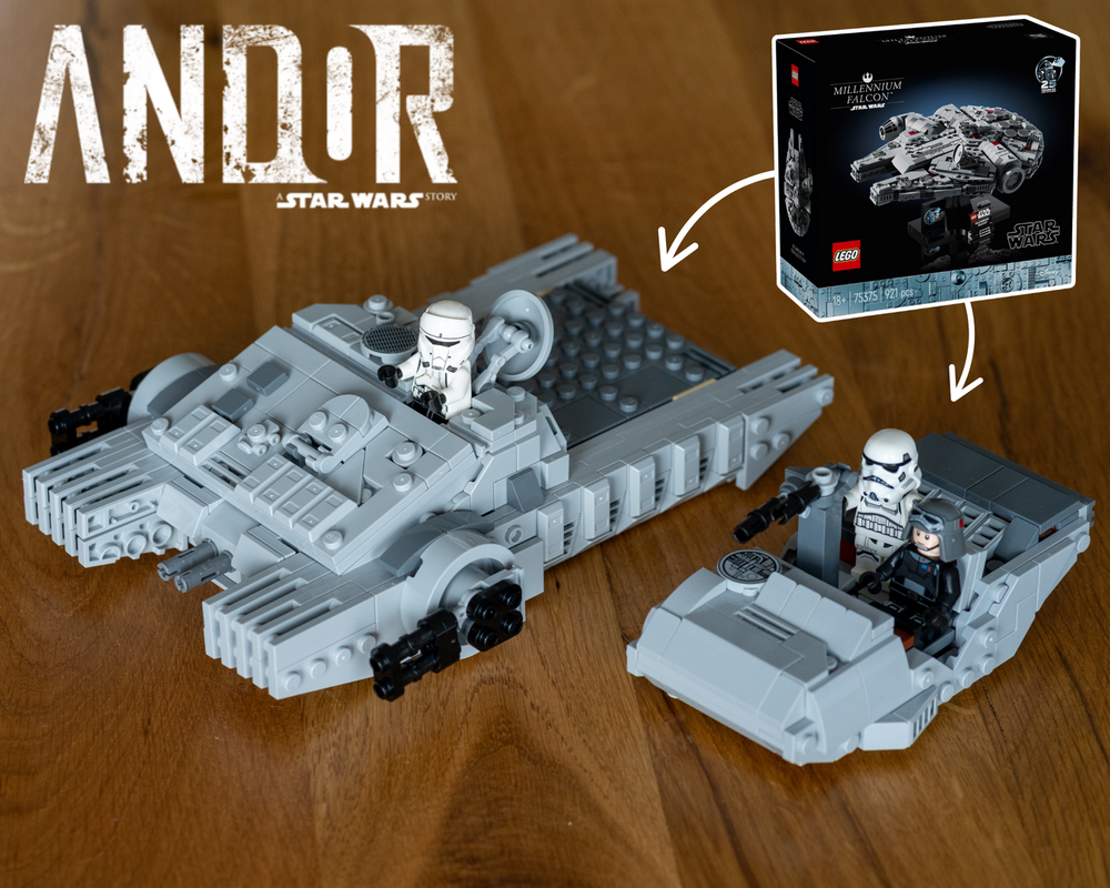 LEGO MOC TX-225 Occupier & Imperial Armored Speeder (75375 Alternate ...