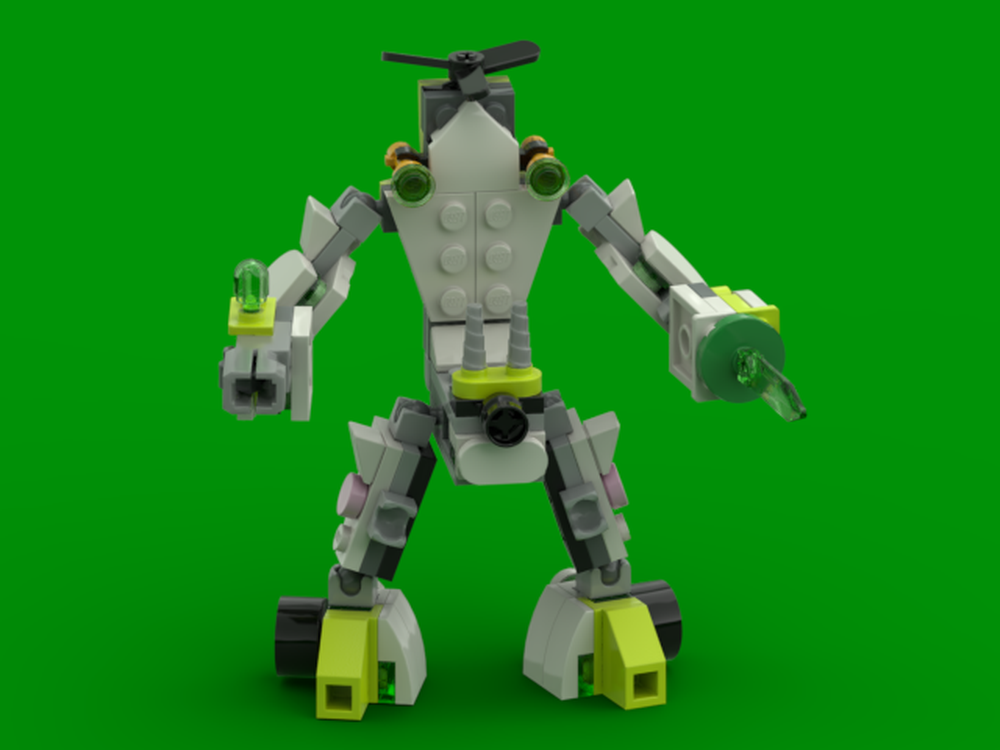 LEGO MOC Colony Defender Mech by Jeruvian | Rebrickable - Build with LEGO