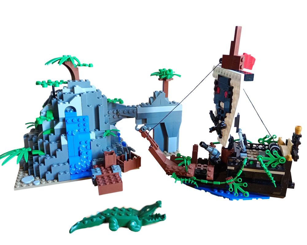 LEGO MOC Shipwreck Island by merdeuxd2 | Rebrickable - Build with LEGO