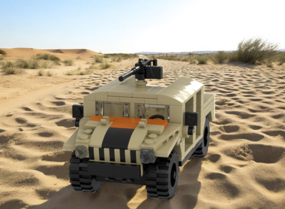 LEGO MOC Meu humvee! by Potato_boi_2022 | Rebrickable - Build with LEGO